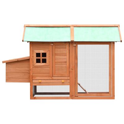 vidaXL Kyllingbur heltre furu og gran 170x81x110 cm | vidaXL.no
