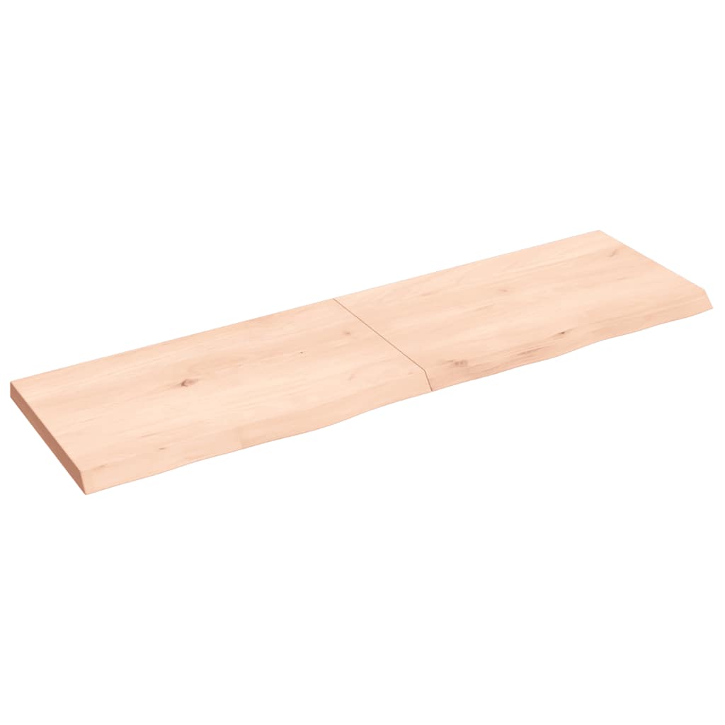 vidaXL Benkeplate til bad 140x40x4 cm ubehandlet heltre | vidaXL.no