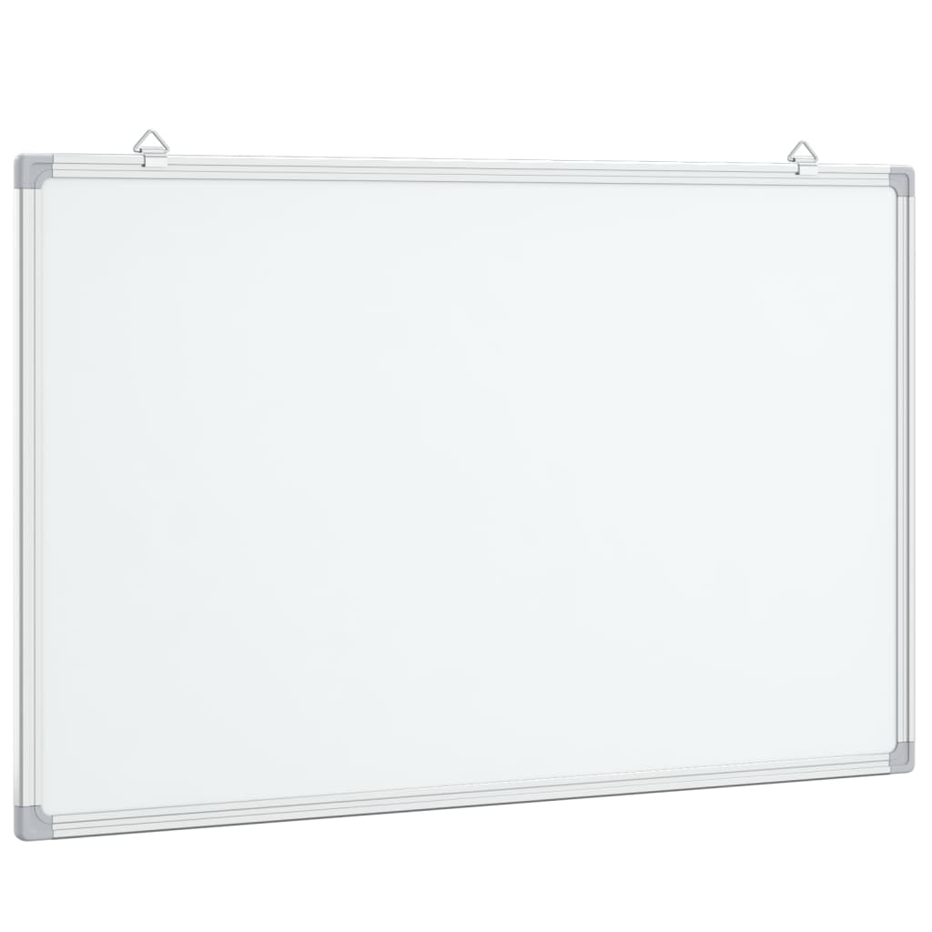 vidaXL Magnetisk tavle 80x50x1,7 cm aluminium | vidaXL.no