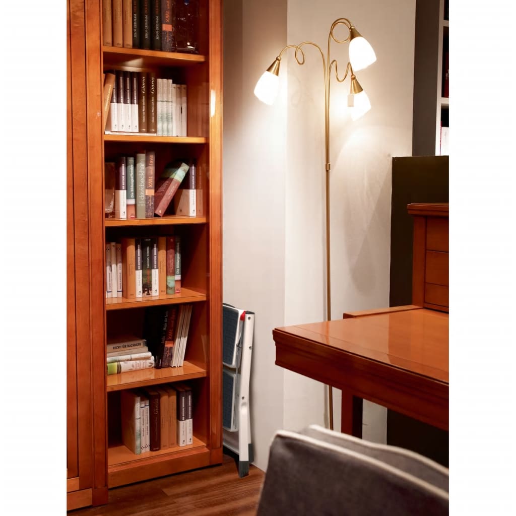 Hailo Stige med 2 trinn Mini 45 cm stål 4310-001 | vidaXL.no